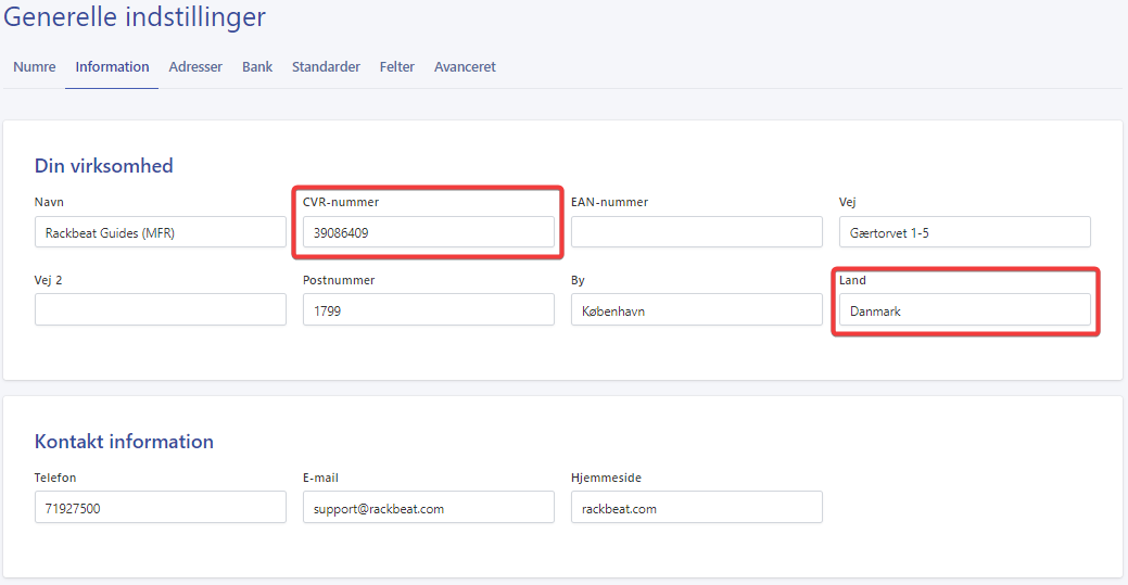Hvordan fungerer EAN-fakturering i Rackbeat?